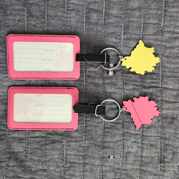 Betsey Johnson | Bags | Betsey Johnson Luggage Tag Name Tag | Poshmark
